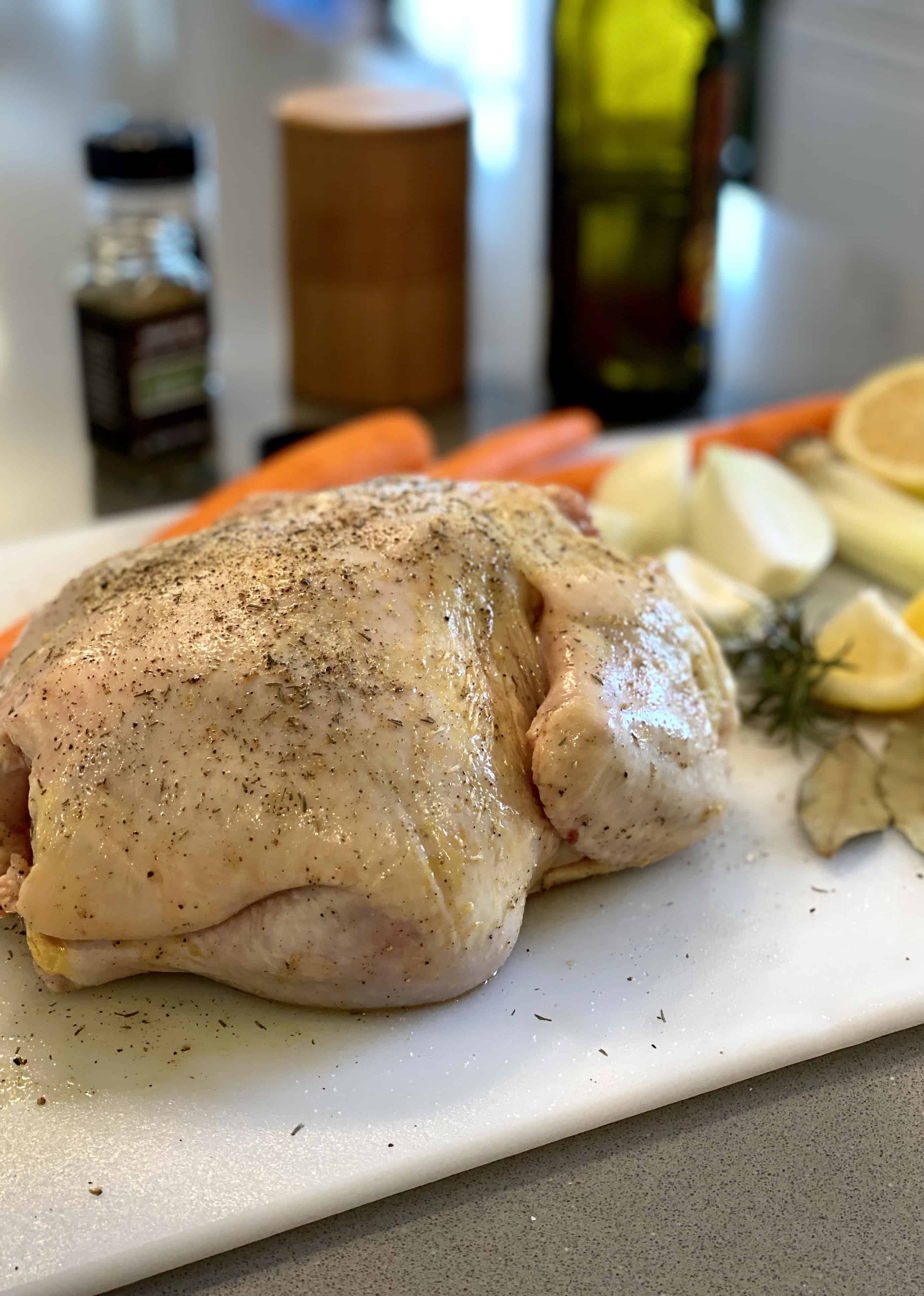 How To Roast A Whole Chicken - Picnic Life Foodie