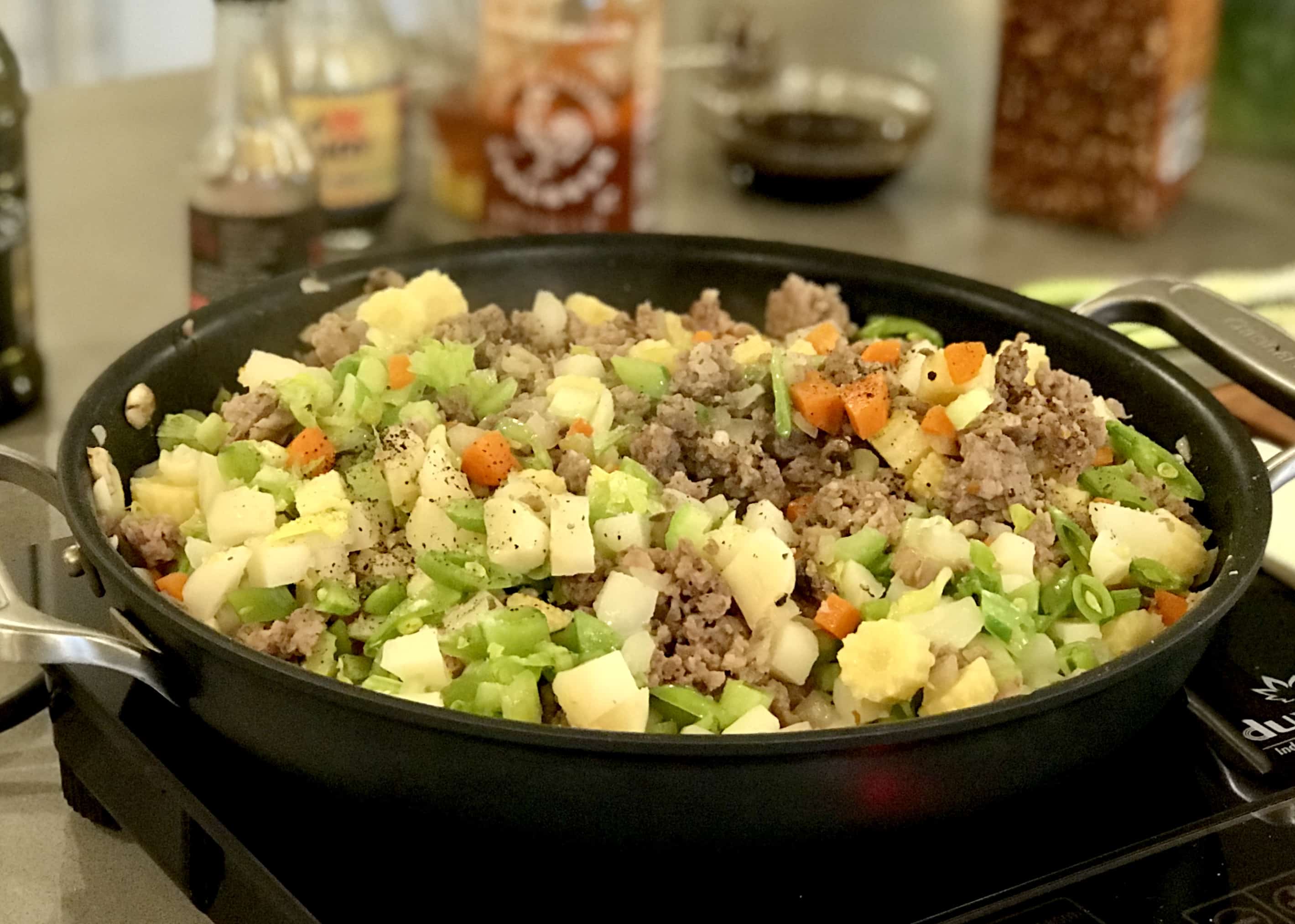 Asian Chicken (Un)Wrap - Picnic Life Foodie