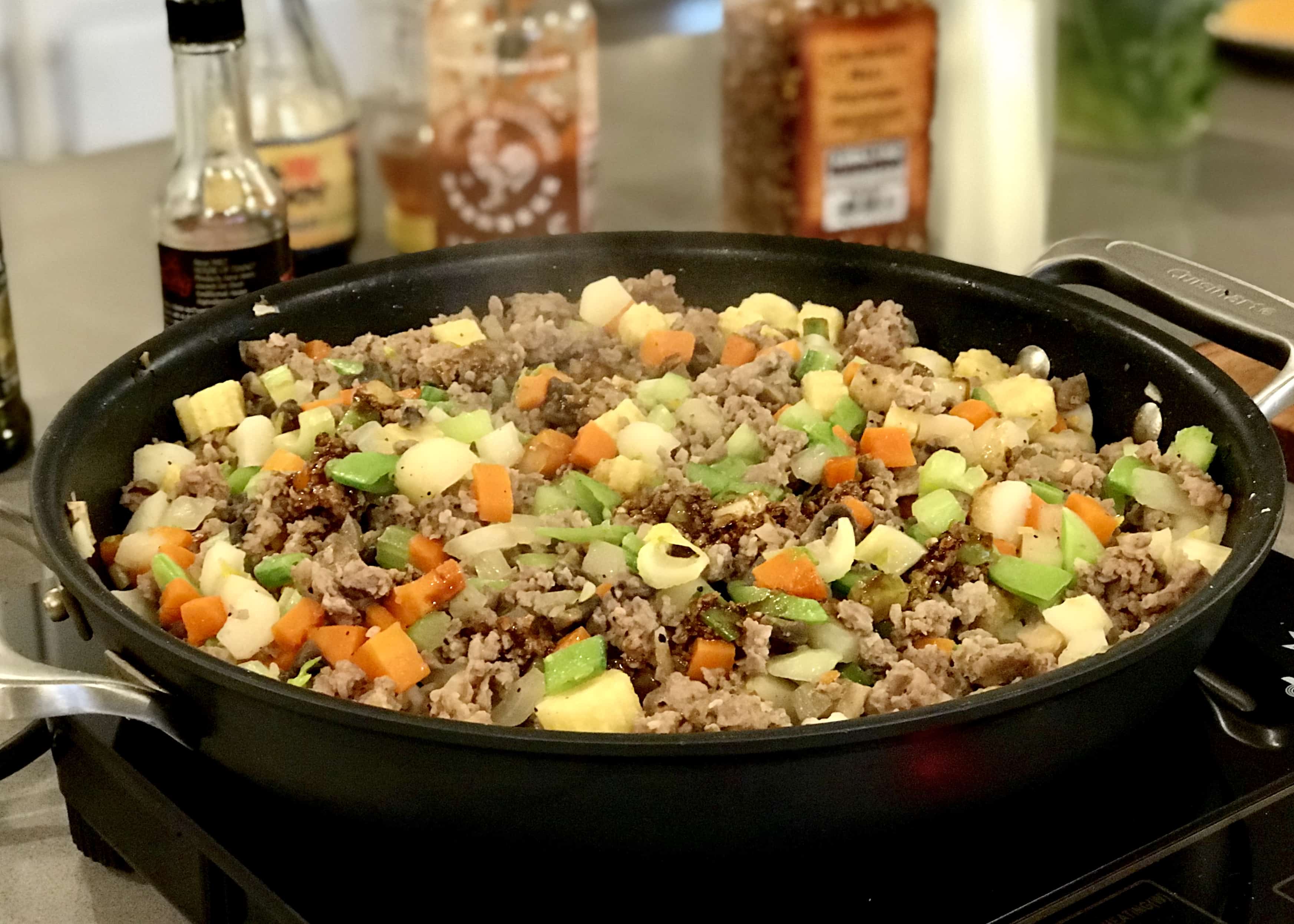 Asian Chicken (Un)Wrap - Picnic Life Foodie