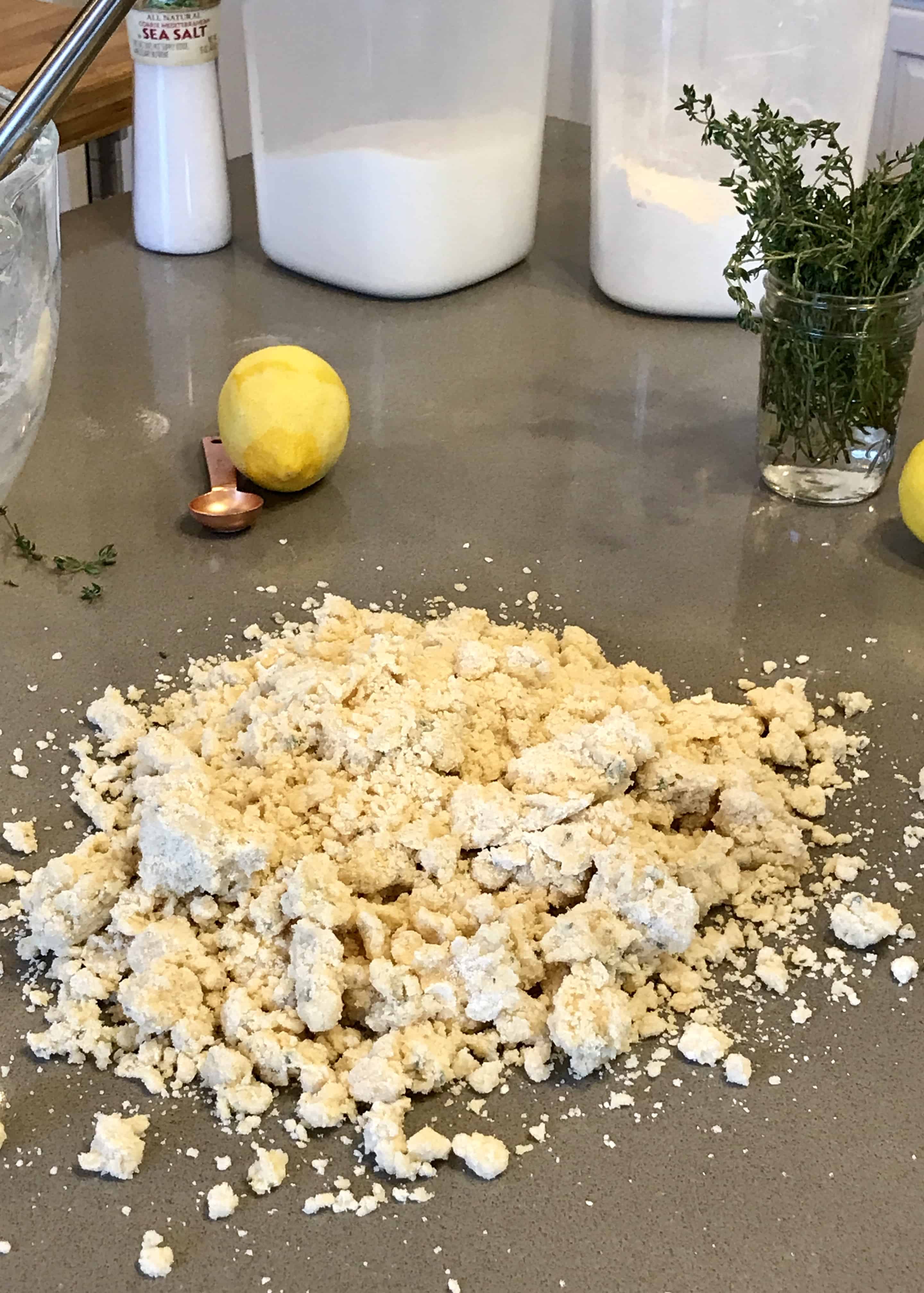 Lemon Thyme Shortbread Cookies - Picnic Life Foodie