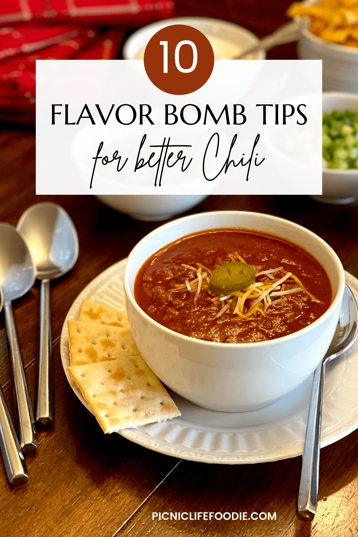 Flavor Bomb Your Chili Recipe - Picnic Life Foodie